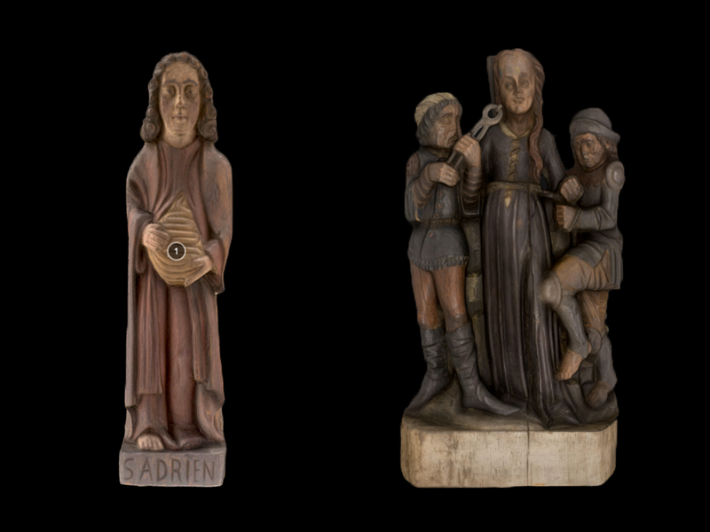 Christian martyr statues - Learning