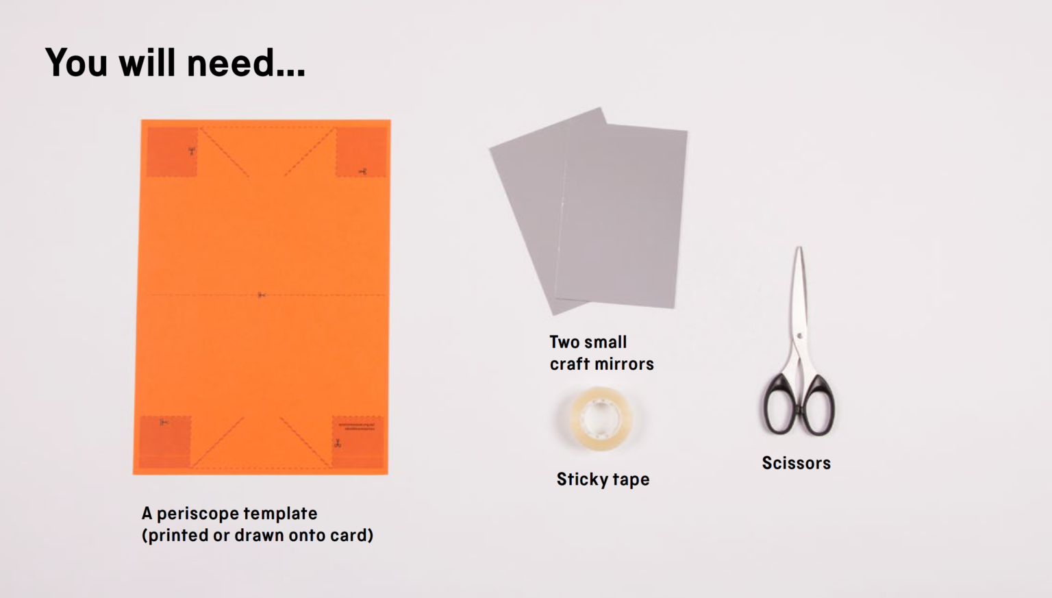 Periscope STEM activity - Science Museum Group Learning